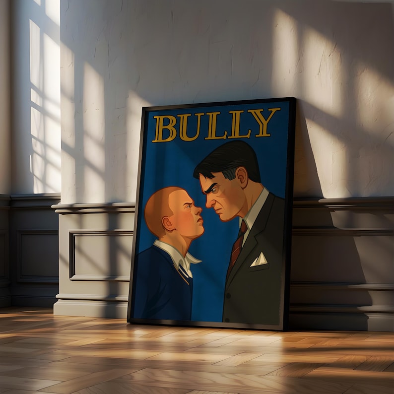 Bully Poster | Video Game Poster | Premium Quality Print | Gaming ...