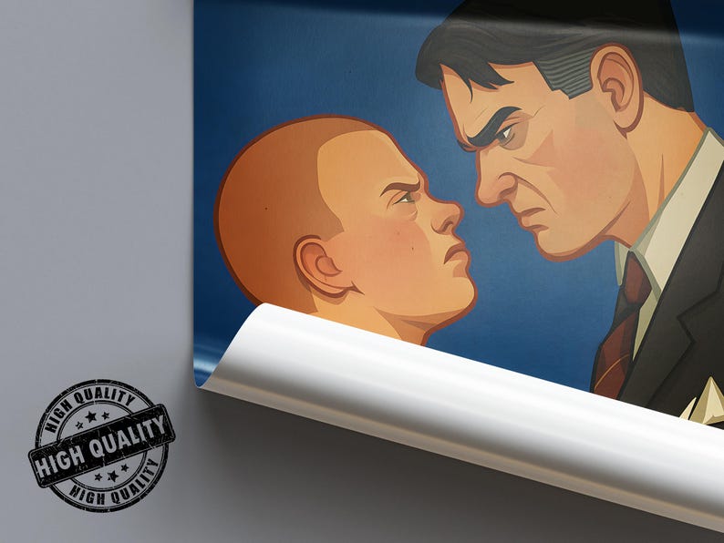Bully Poster | Video Game Poster | Premium Quality Print | Gaming ...