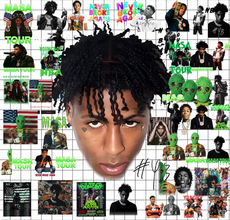 Young Boy Masa Tour 2025 PNG SVG Bundle, Concert Tee Designs (digital ...