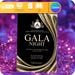 Editable Anniversary Gala Program Template | Luxury Gold Marble ...