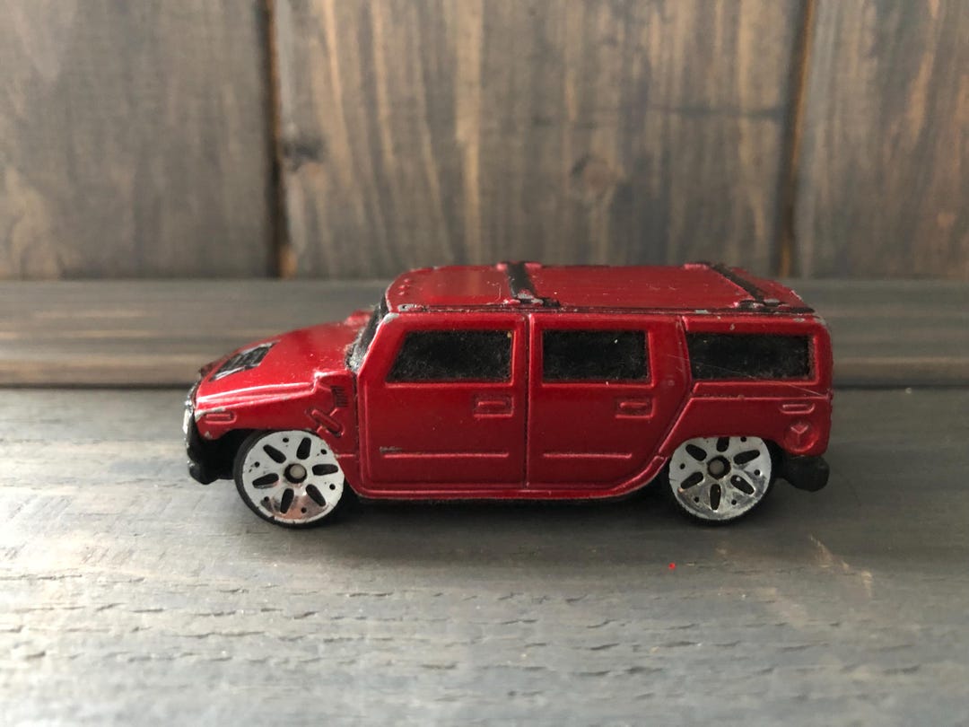 Hummer H2 Red Maisto Fresh Metal 100 Collection Die Cast 1:64 Miniature ...