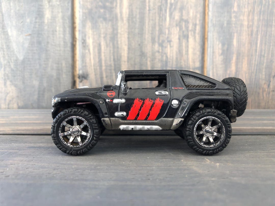 Hummer HX Concept Black Burago 1:43 Scale Model Die Cast Toy Car ...