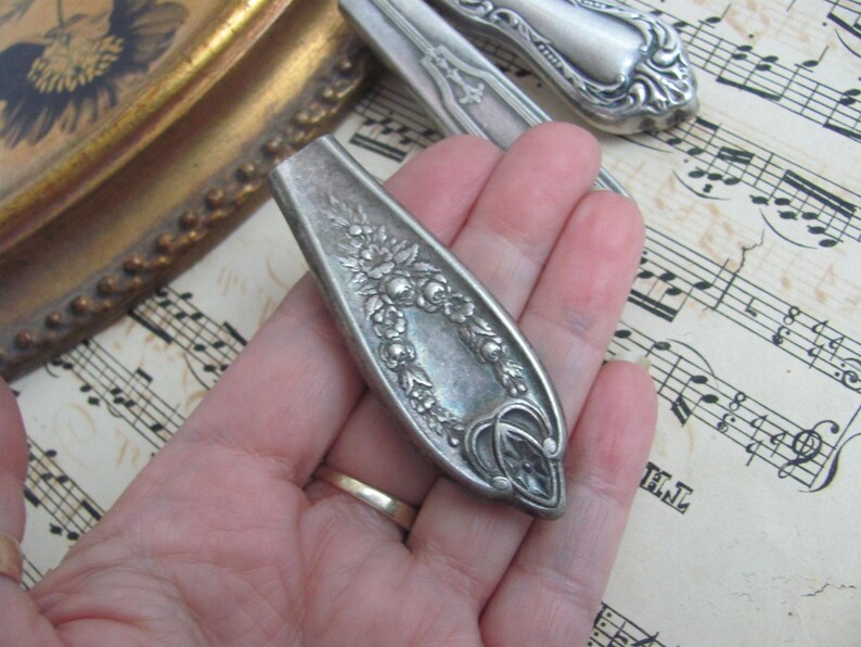 Silverware Flower Bud Vase // Magnet for Refrigerator or Lapel Pin or ...