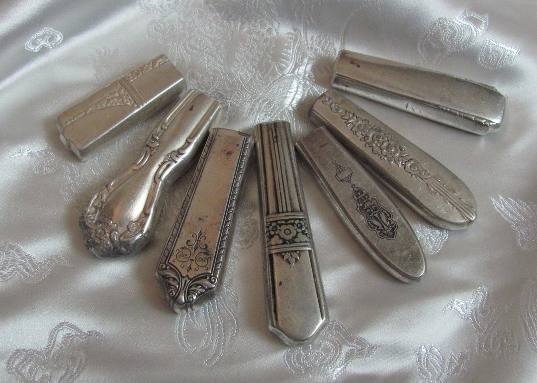 Silverware Flower Bud Vase Magnet or Lapel Pin or Pendant // Made From ...