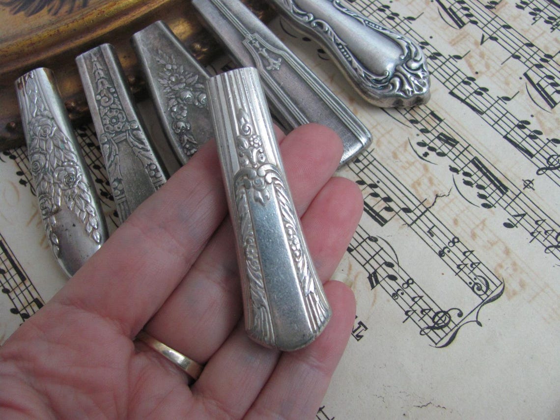 Silverware Flower Bud Vase // Magnet for Refrigerator or Lapel Pin or ...