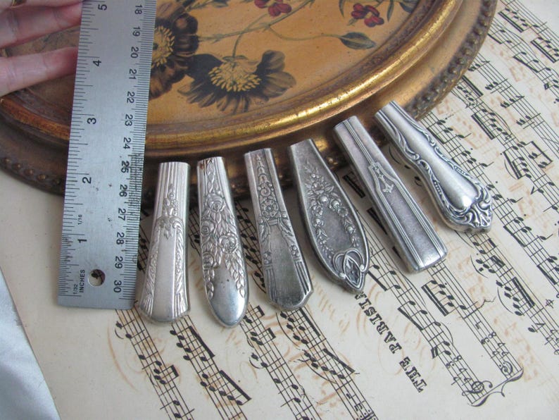 Silverware Flower Bud Vase // Magnet for Refrigerator or Lapel Pin or ...