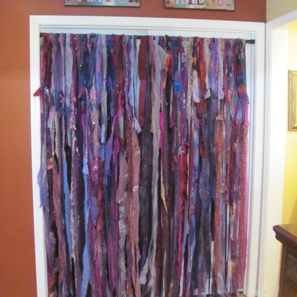 Gypsy Rag Curtains - Etsy