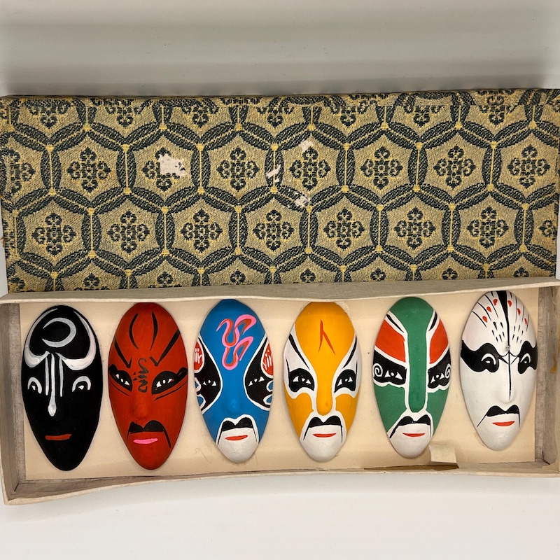 Chinese Opera Masks - Etsy