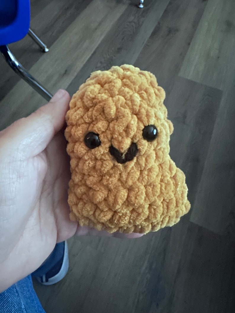 Chicken Nugget Plush, Emotional Support Nugget - Etsy
