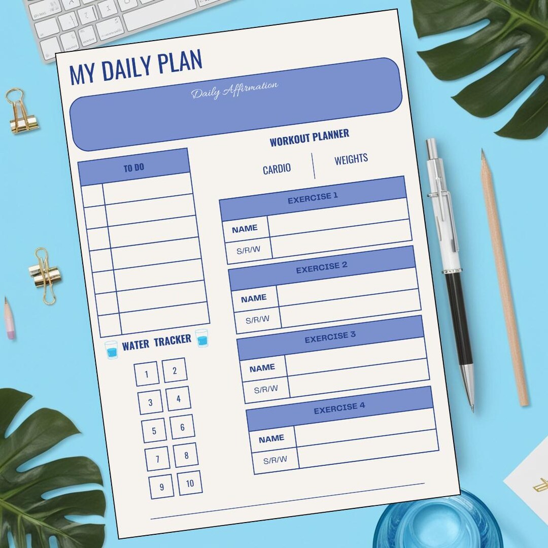 All in One Tracker / Planner - Etsy