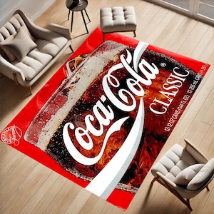 Coca-cola Rug, Coke, Coca Cola, Modern Rug, Coke Classic, Legendary ...
