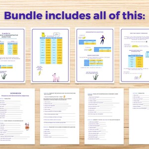 Possessive and Demonstrative Adjectives - Mini Lesson + Grammar ...