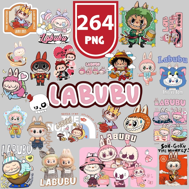 Labubu Svg - Etsy
