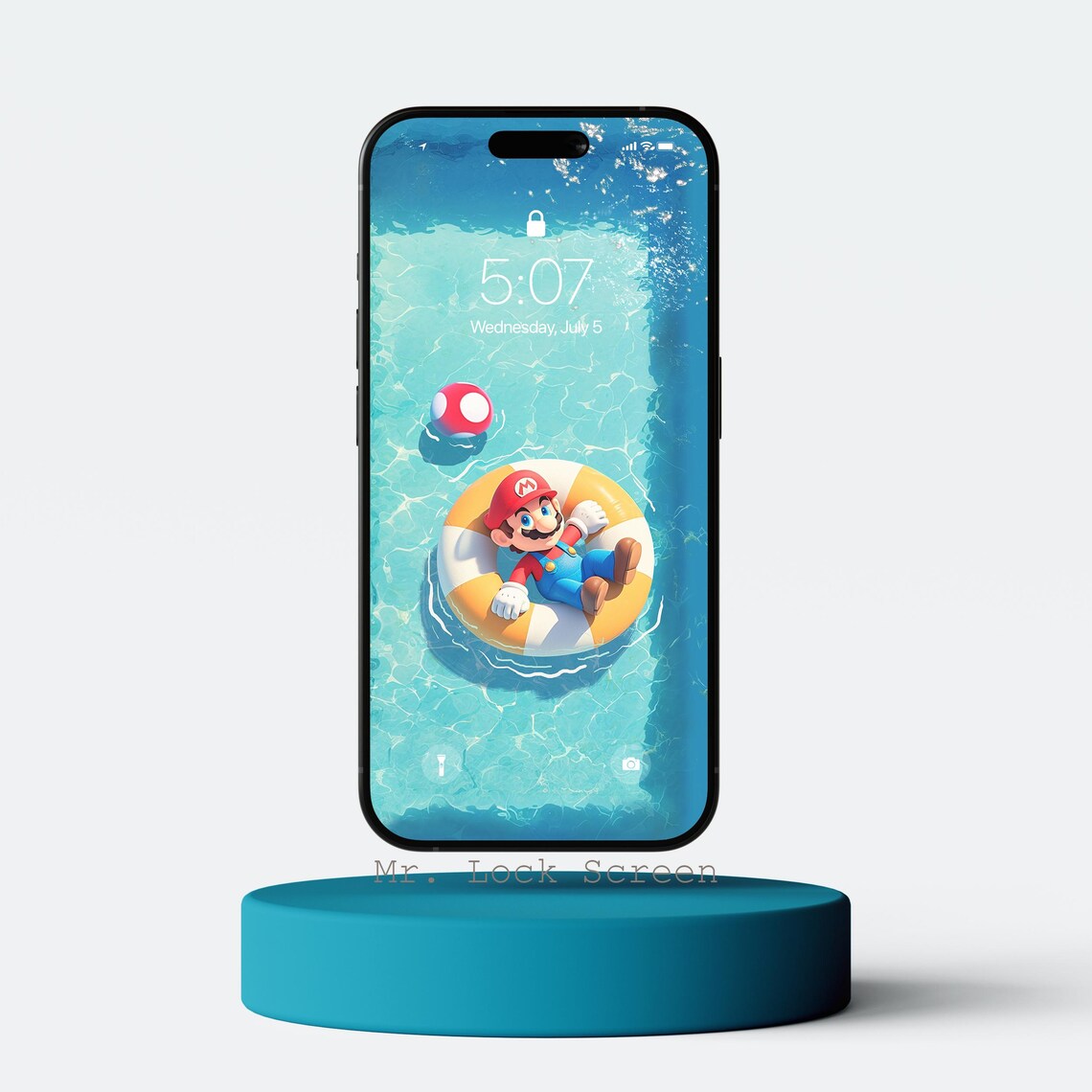 Pool Time Mario Pool Phone Wallpapers | 3D Pool Phone Wallpaper ...