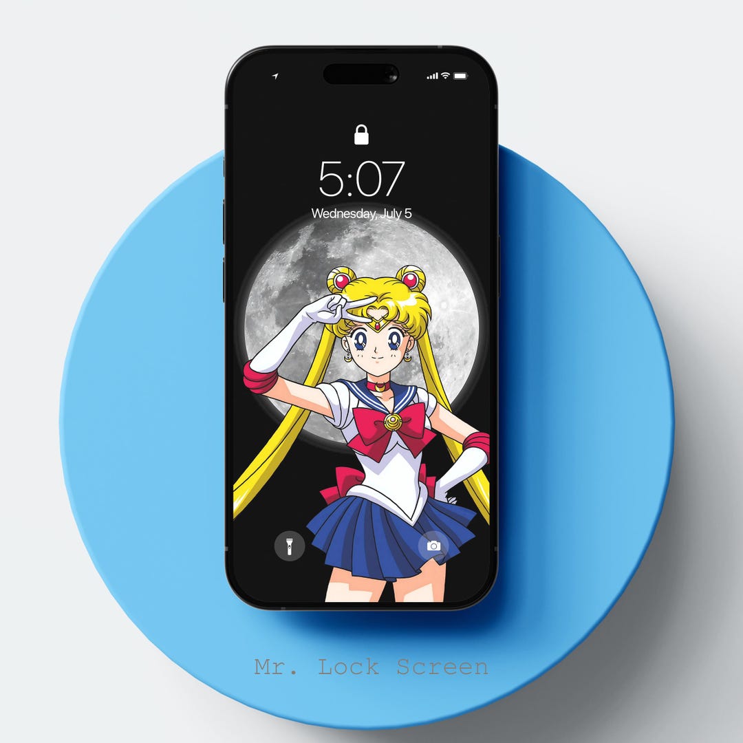 Sailor Moon Manga - Usagi Tsukino Phone Lockscreen, iPhone Android ...