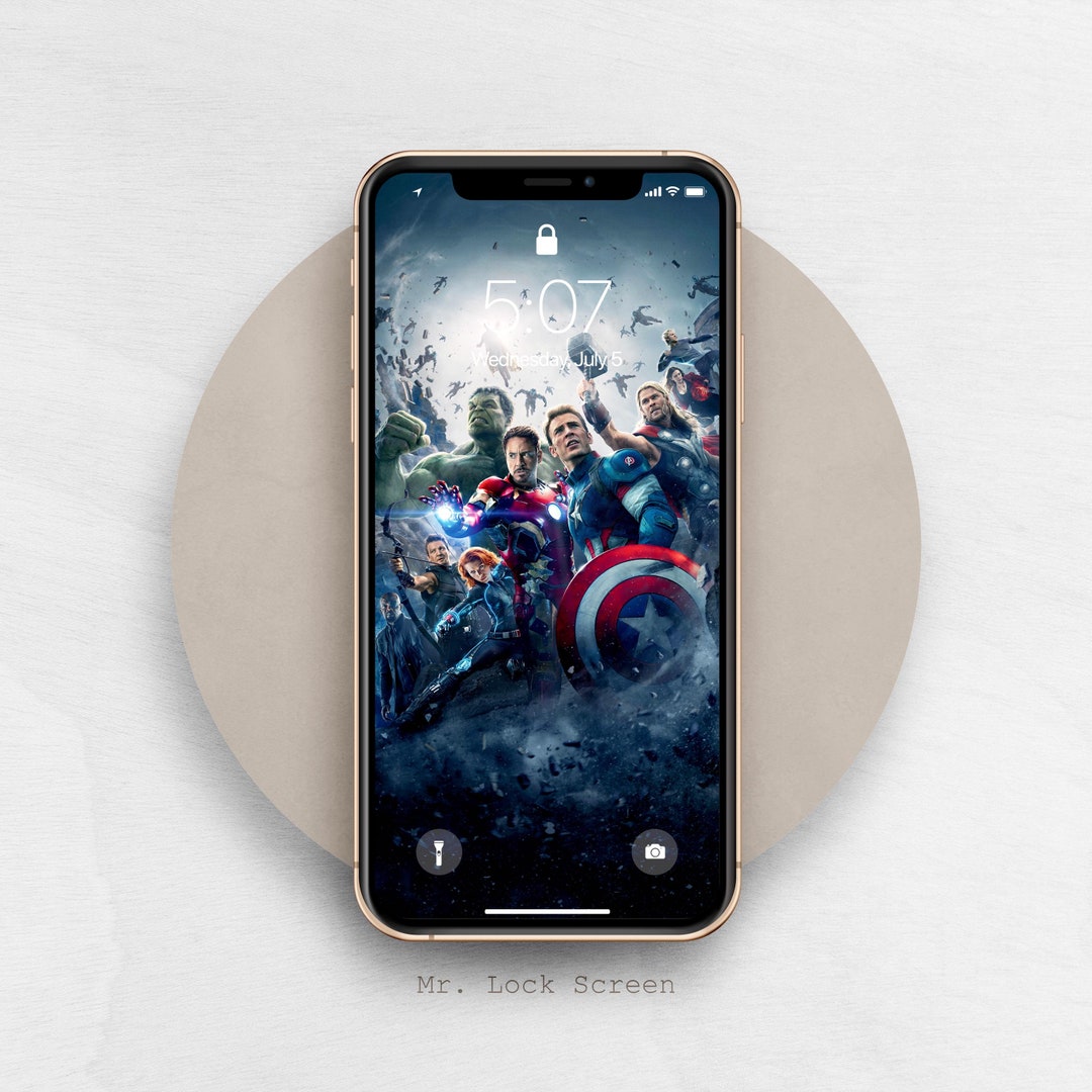 The Avengers iPhone Lock Screen Wallpaper Wallpapers for Phone Movie ...