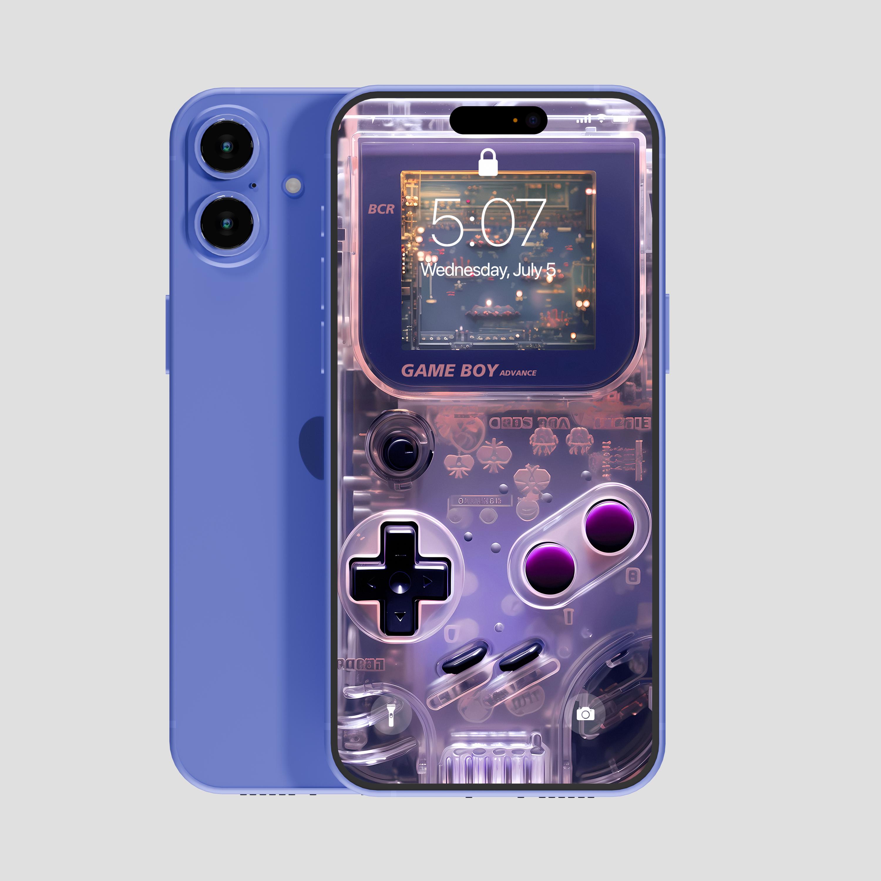 Game Boy Advance Phone Style Wallpapers Retro Inspired Purple Lover ...