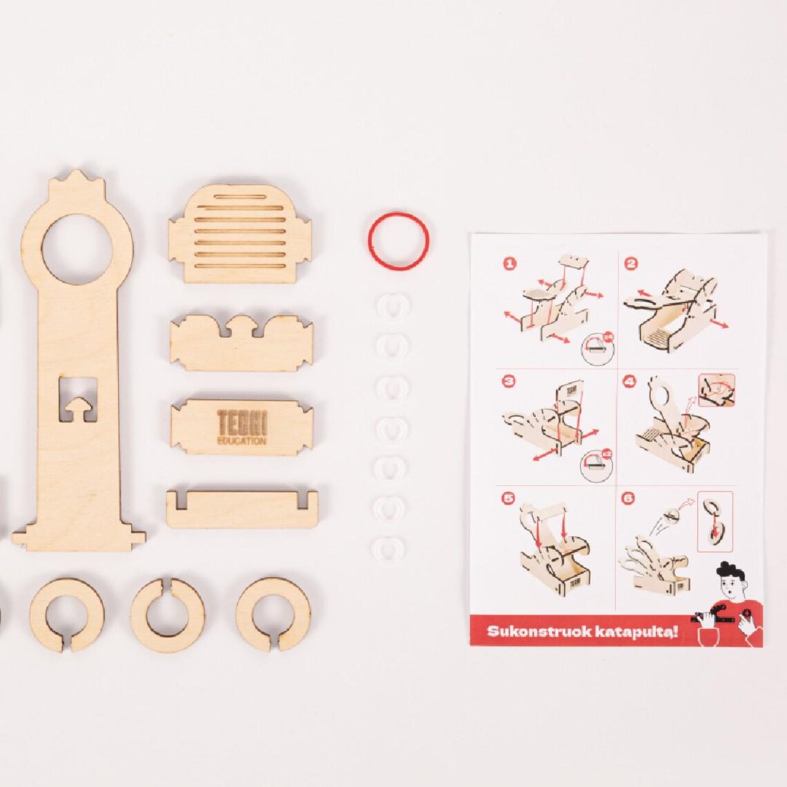 Mini Catapult Laser Cut File – Dxf Svg Lightburn Download – 3mm Wood ...