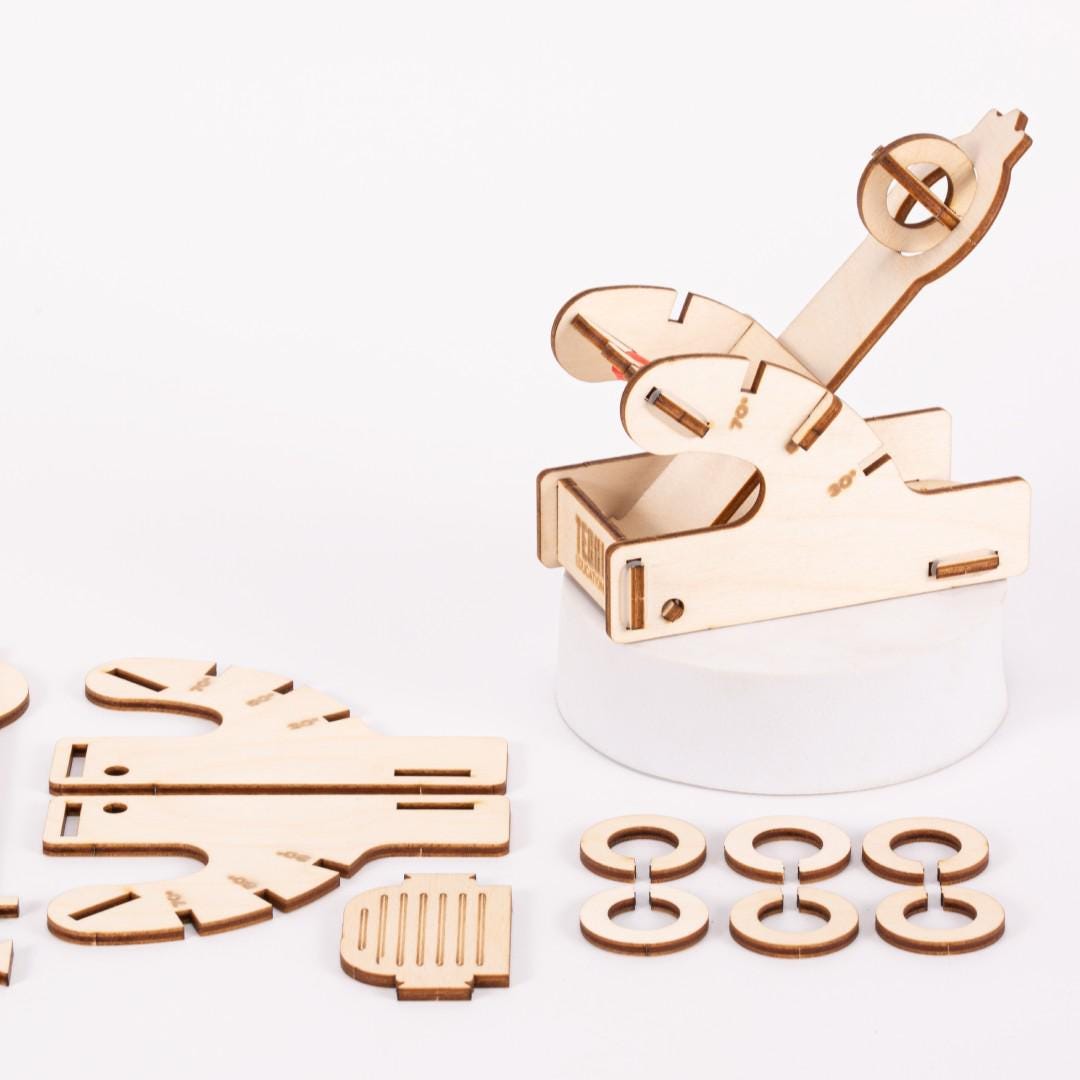 Mini Catapult Laser Cut File – Dxf Svg Lightburn Download – 3mm Wood ...