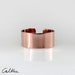 Plain Unisex Copper Ring Adjustable Metal Ring for Man and - Etsy