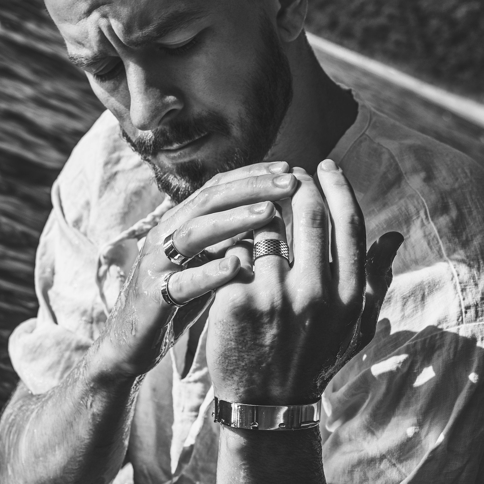 Plain Unisex Copper Ring Adjustable Metal Ring for Man and - Etsy