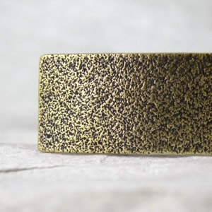 Sand - Brass Hair Barrette for Woman, Simple Metal Hair Clip, Classic ...