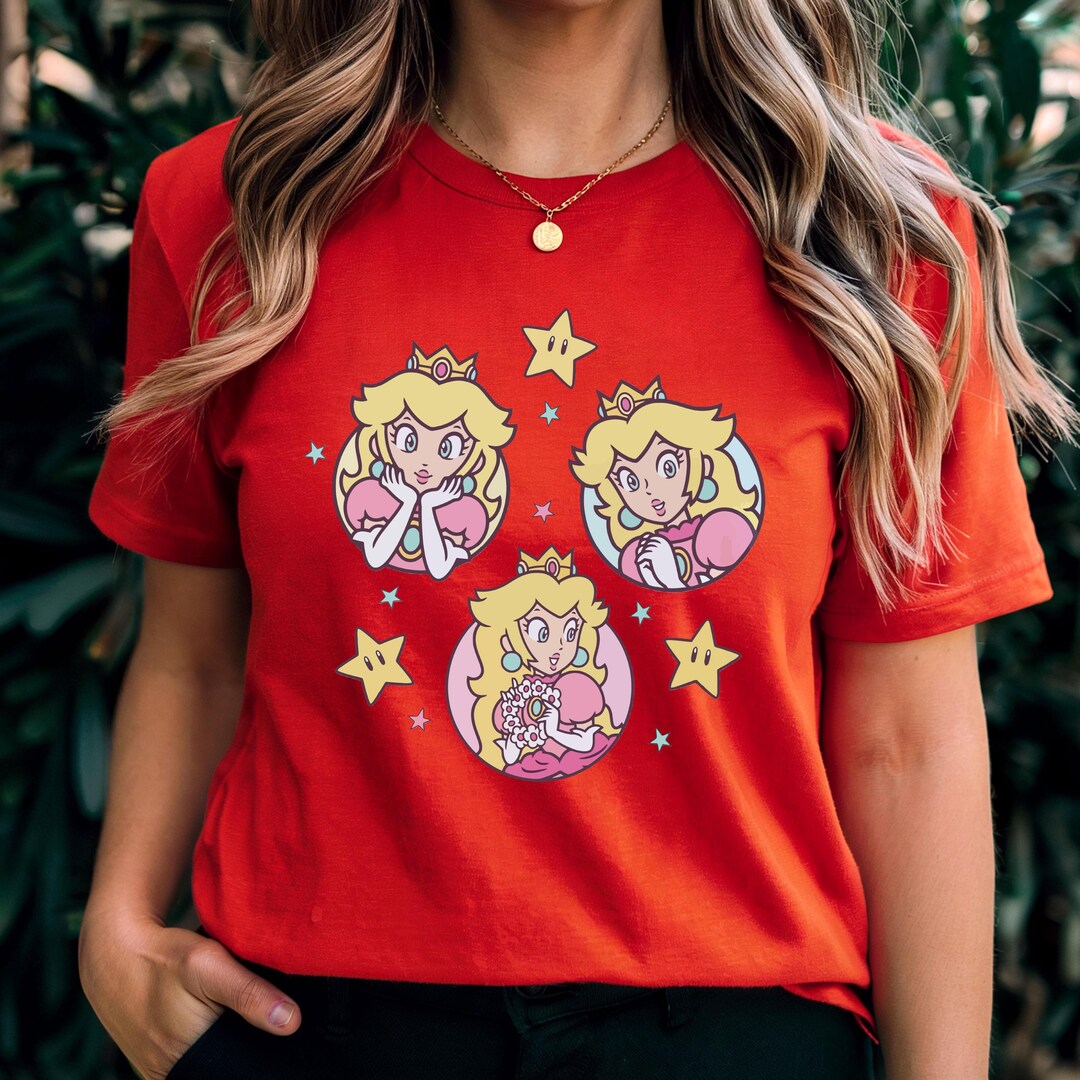 Peaches Shirt, Cute Princess Peach Shirt, Princess Peach Mario Shirt ...