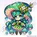 Enchanted Forest Fantasy Characters PNG Set | Mushkin Minis for ...