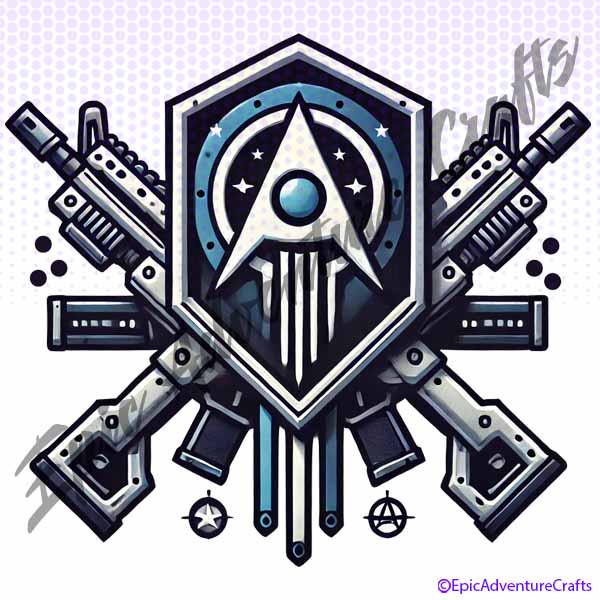 Space Adventure Faction Emblems PNG Set for Imaginative Play | Perfect ...