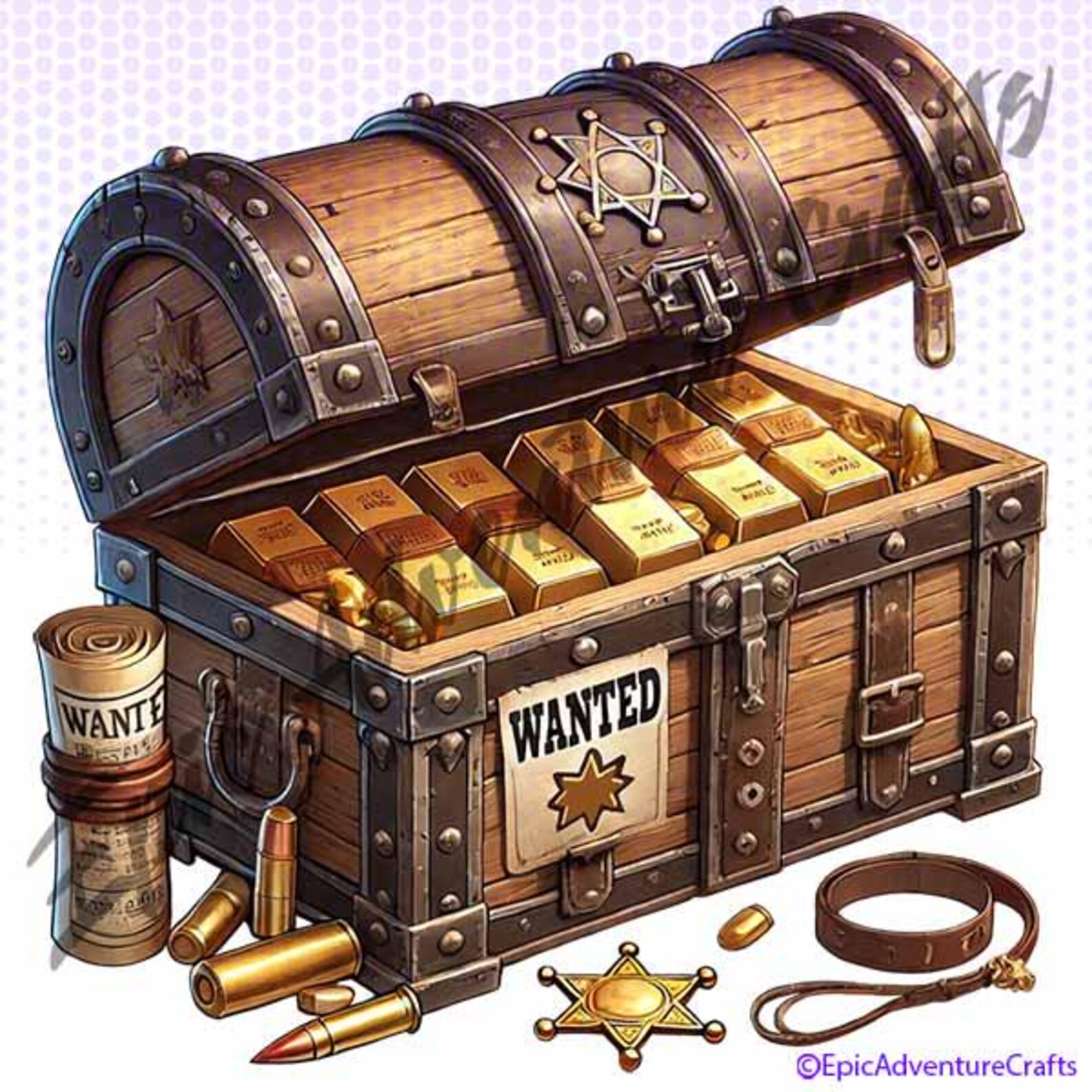 Epic Adventure Treasure Chests PNG Set for Imaginative Play | Perfect ...