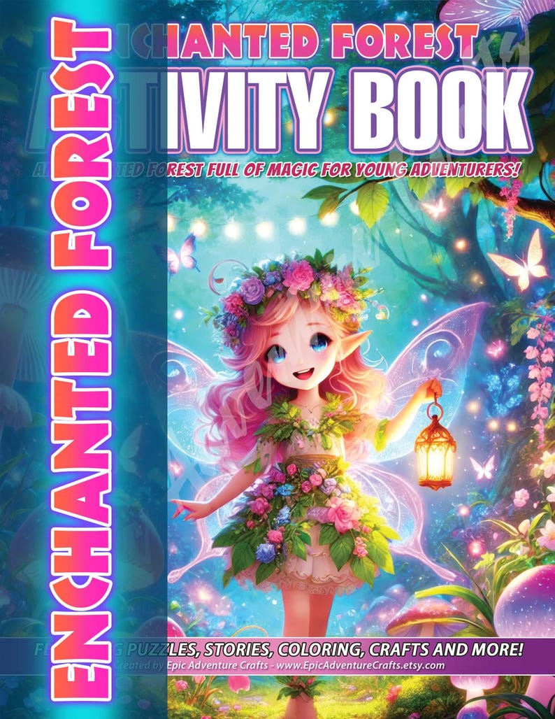 Enchanted Forest Activities! 12 Pages of Fun & Engaging Magical ...