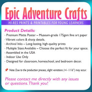 Japan Educational Poster for Kids – Fun Learning Map With Facts, Cities ...