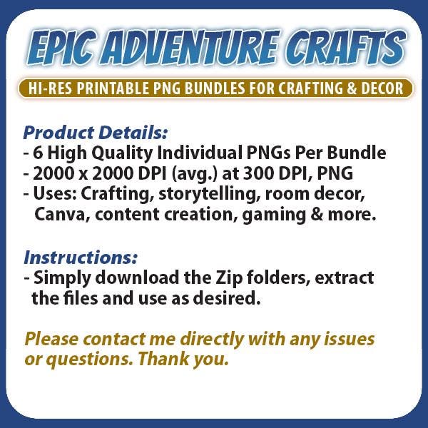 Jungle Adventure Themed Custom Character Portraits PNG Bundle for Kids ...