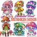 Enchanted Forest Fantasy Characters PNG Set | Mushkin Minis for ...