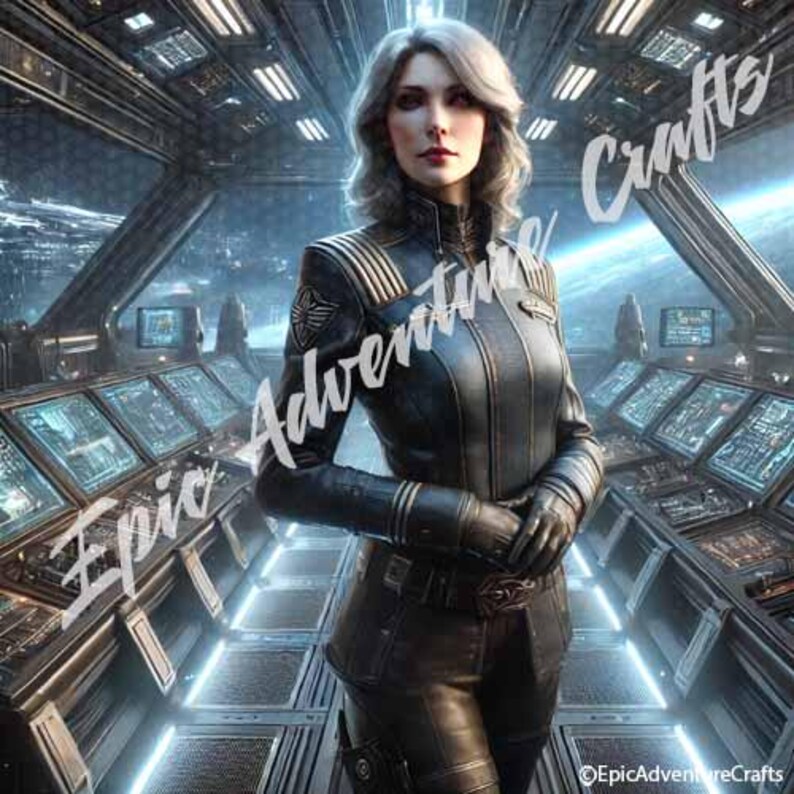 Space Adventure Character Portraits Storytelling PNG Set for ...