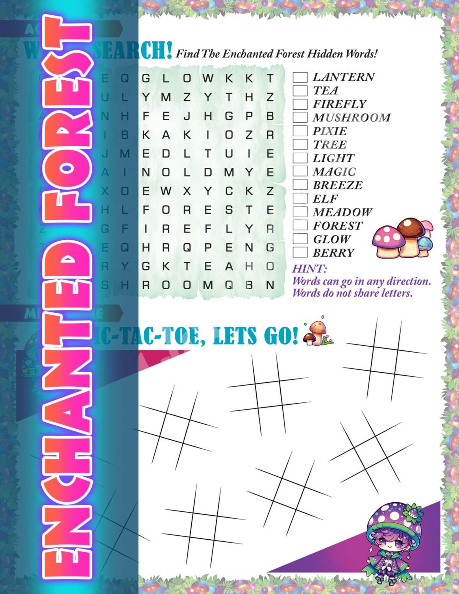 Enchanted Forest Activities! 12 Pages of Fun & Engaging Magical ...