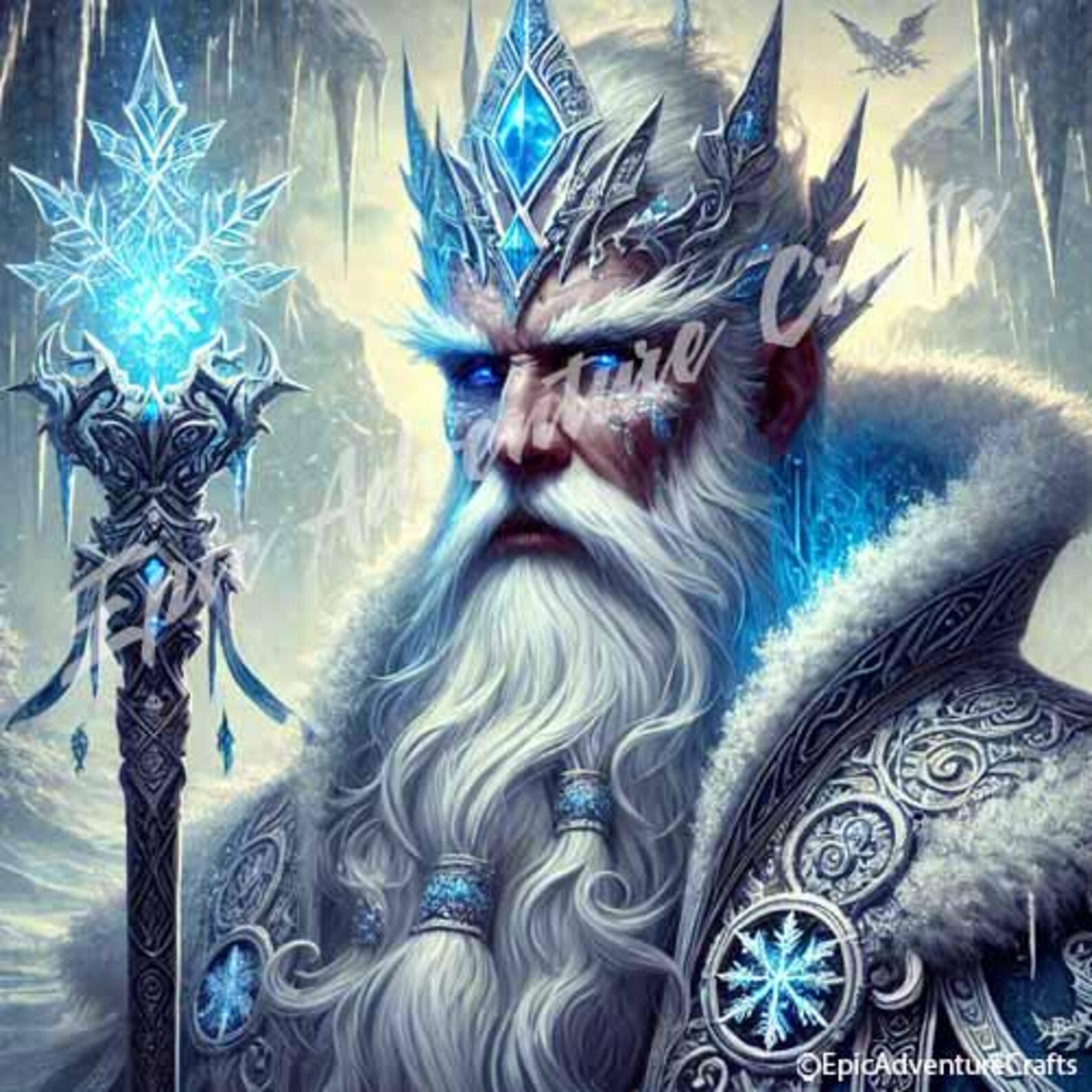 Magical Guardian Character Portraits Storytelling PNG Set for ...