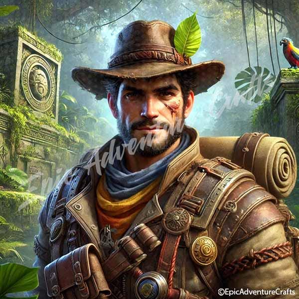 Jungle Adventure Themed Custom Character Portraits PNG Bundle for Kids ...