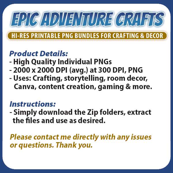 Epic Adventure Treasure Chests PNG Set for Imaginative Play | Perfect ...