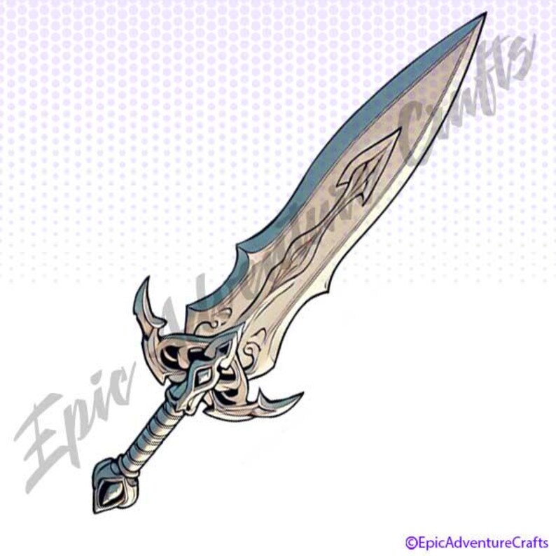 Epic Adventure Fantasy Swords Storytelling PNG Set for Imaginative Play ...