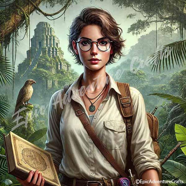 Jungle Adventure Themed Custom Character Portraits PNG Bundle for Kids ...