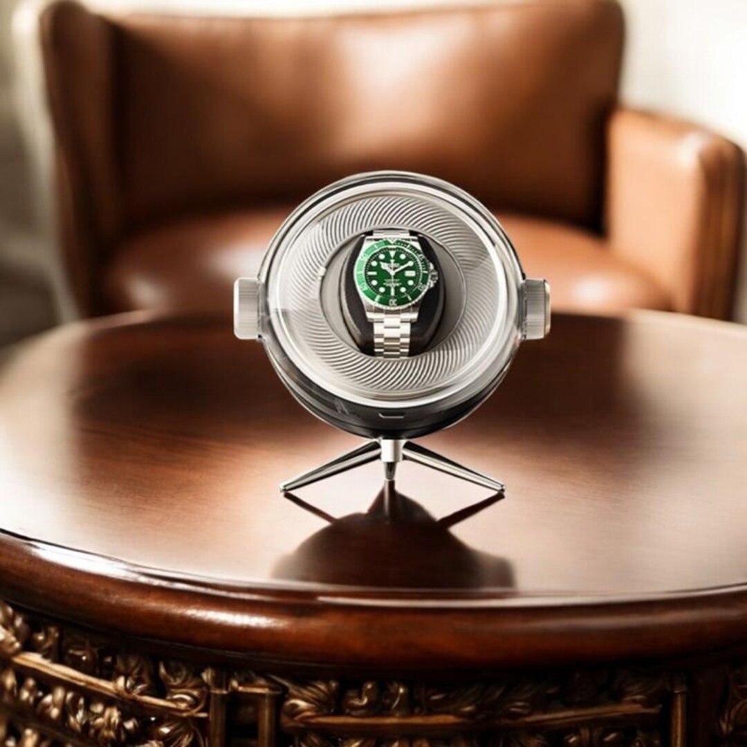 Automatic Watch Winder With Silent Motor, LED Display, Zero Magnetism ...