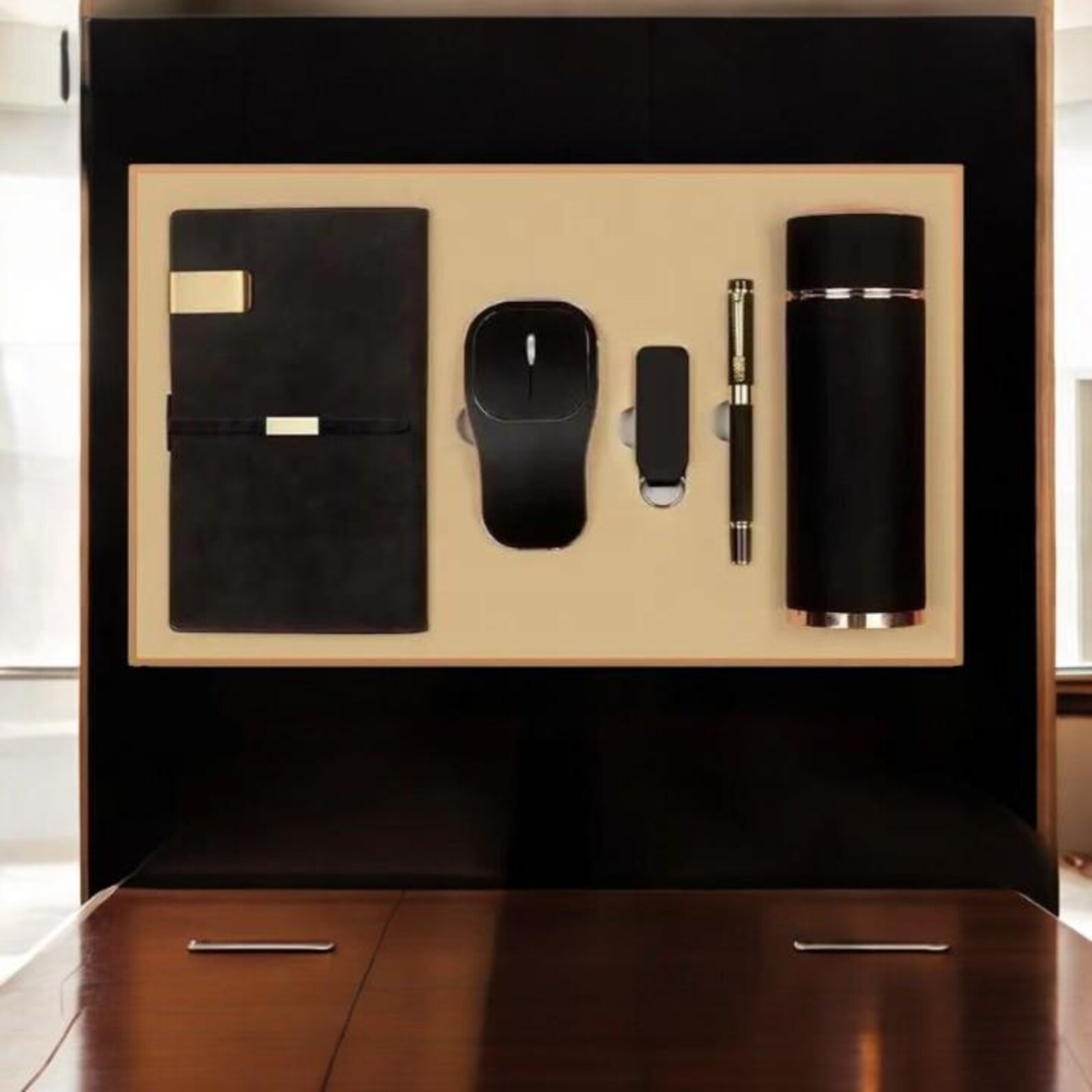 The Best Corporate Gift Set Vacuum Flask,usb Mouse,pen, and Office ...