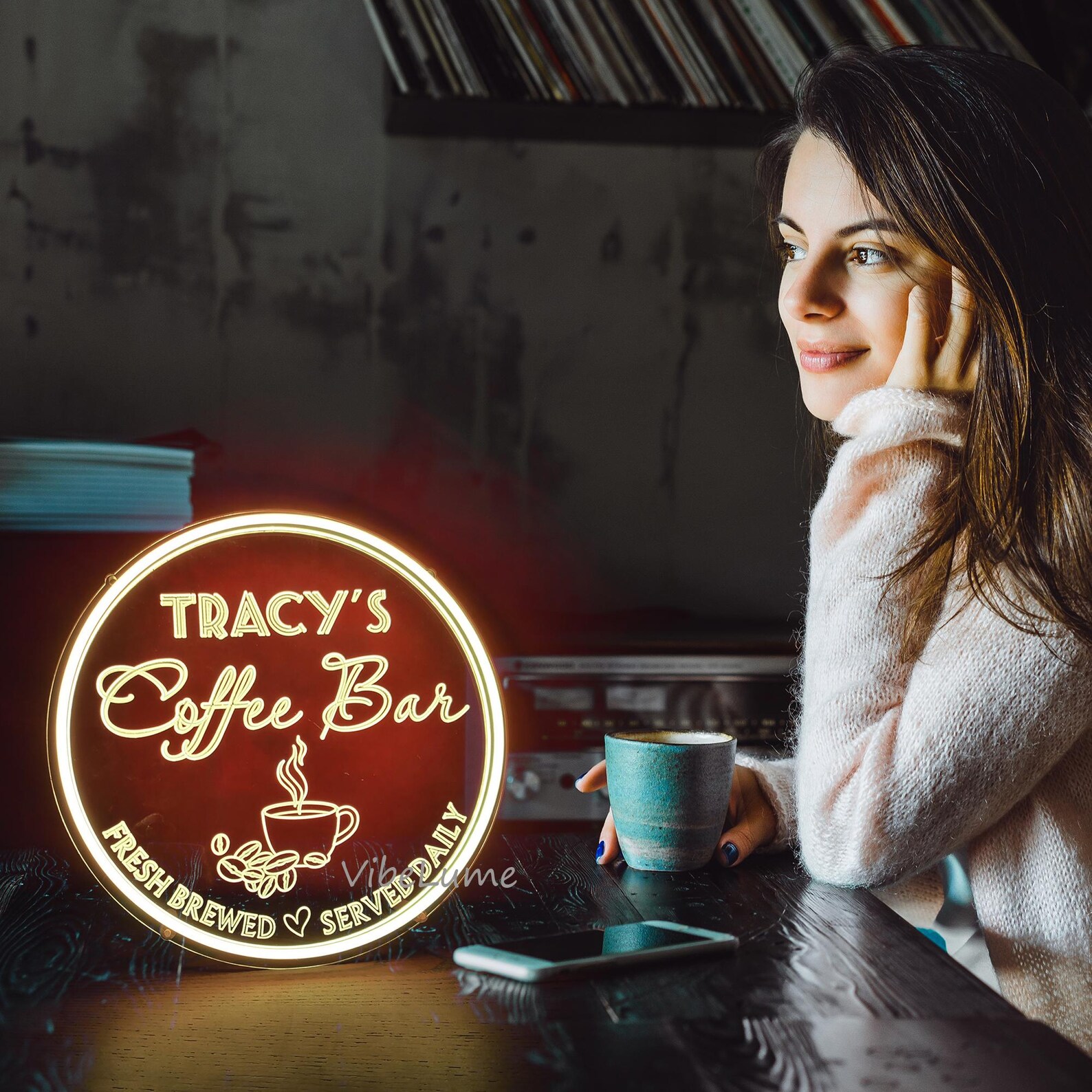 Personalized Coffee Neon Sign,led Coffee Shop Sign,café Decor,custom ...