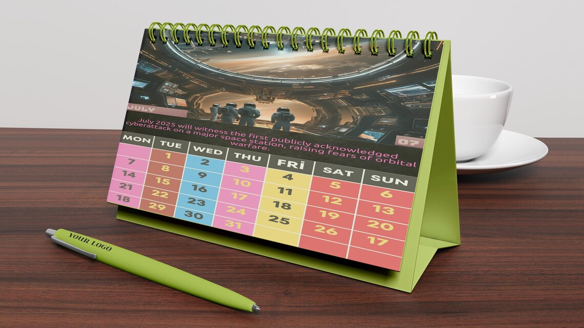 Prophecy 2025 Calendar Template Editable Prophecy Calendar in 8 ...