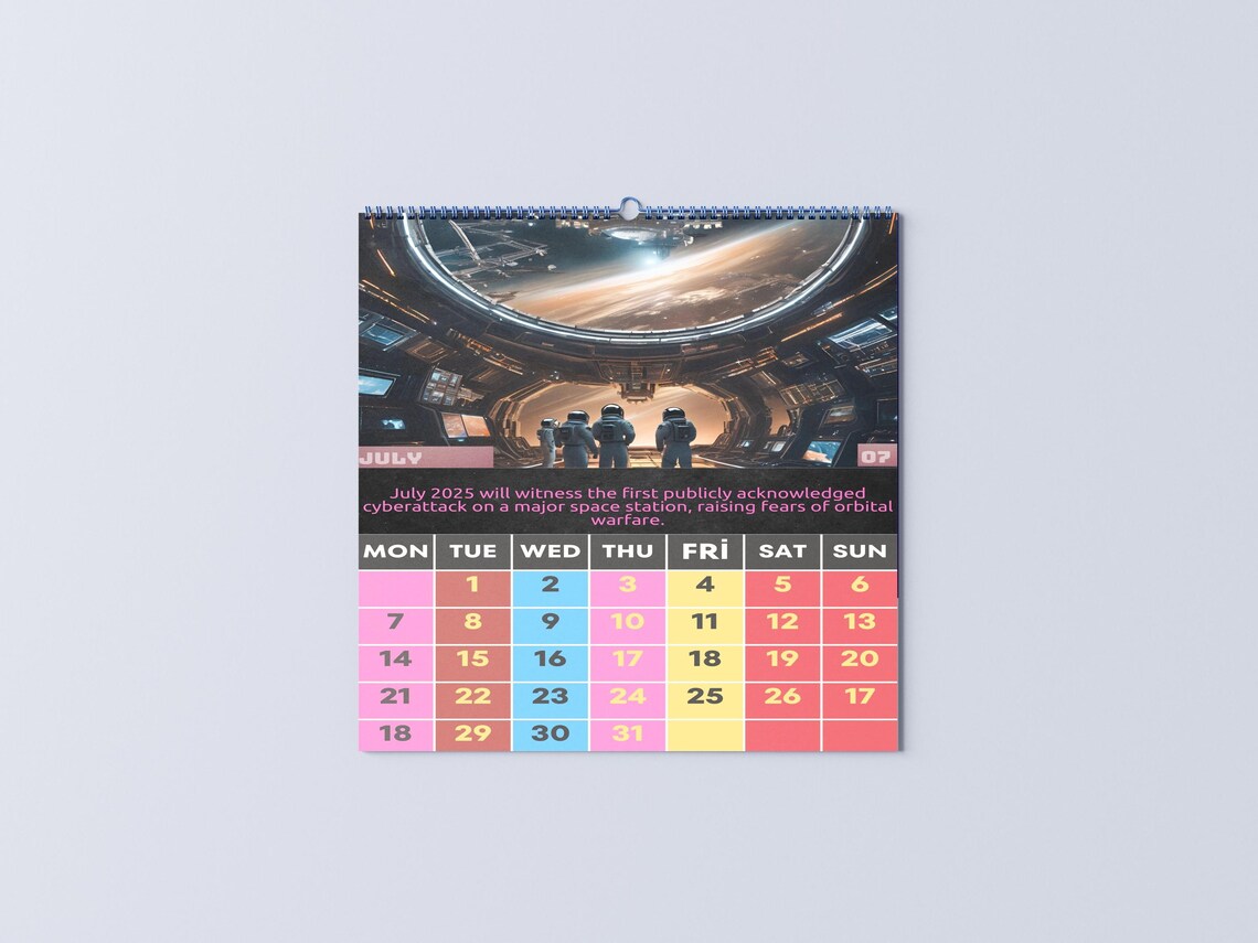 Prophecy 2025 Calendar Template Editable Prophecy Calendar in 8 ...