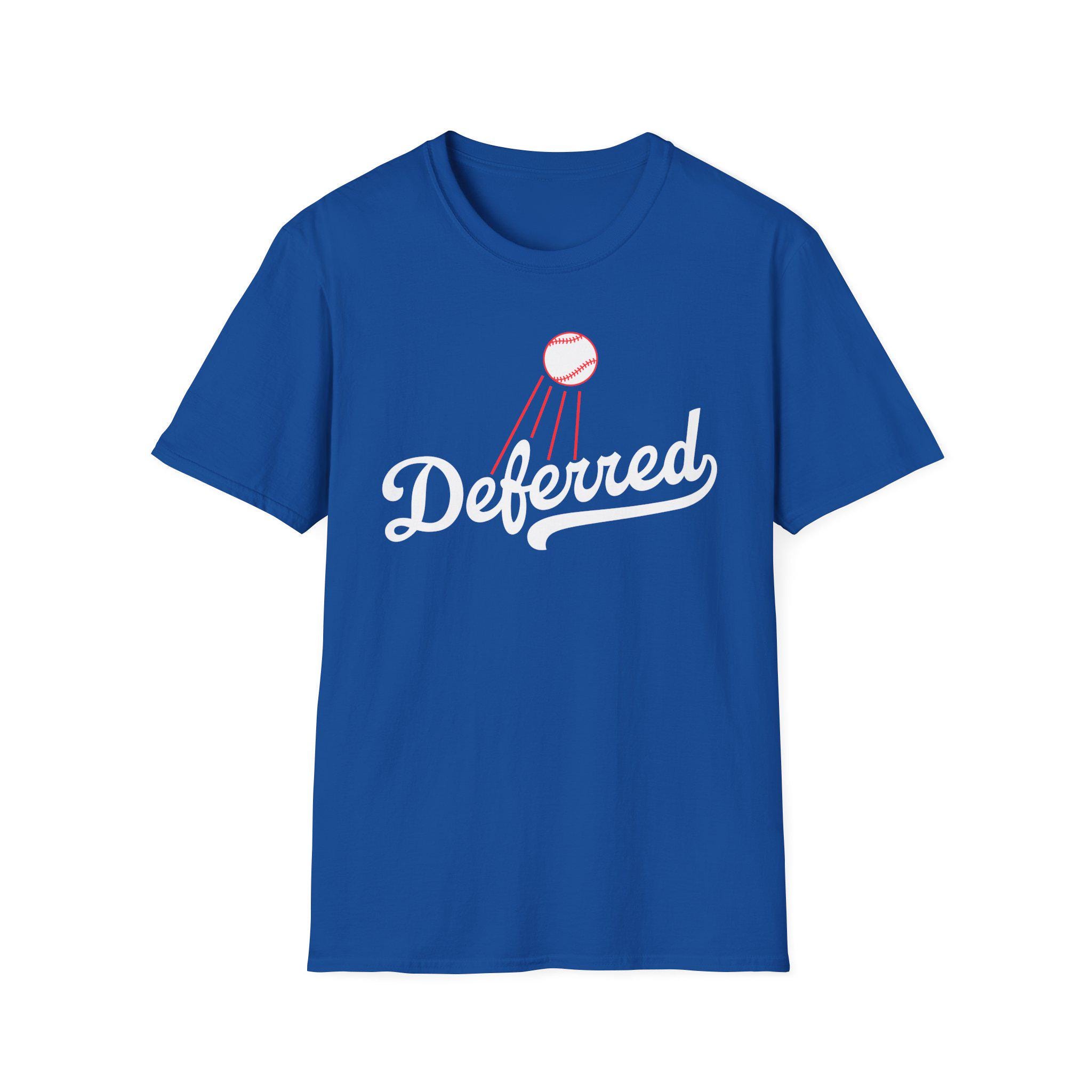 Los Angeles Dodgers Fan Deferred Graphic Deferred Payments Funny LA ...