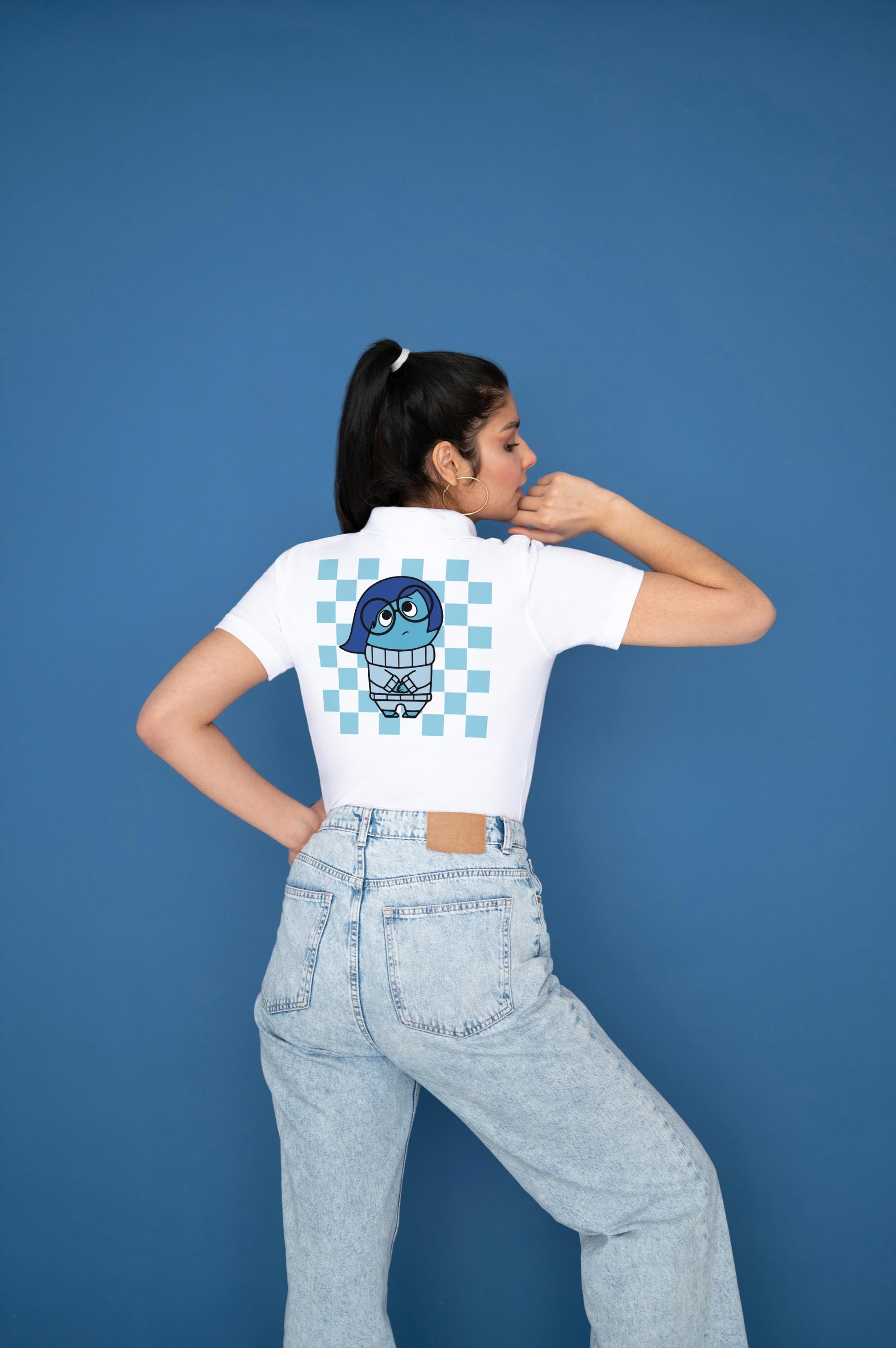 Sadness SVG Sadness Png Checkered Sadness Character Sadness Shirt ...