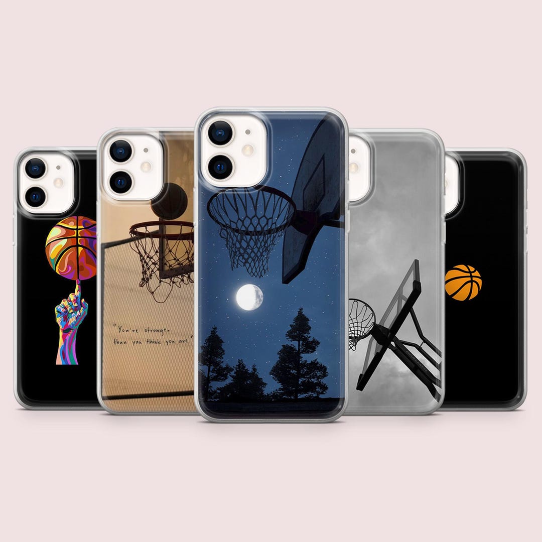 Basketball Hoop Phone Case Sport Lover Cover for iPhone 16, 15, 14, 13 ...