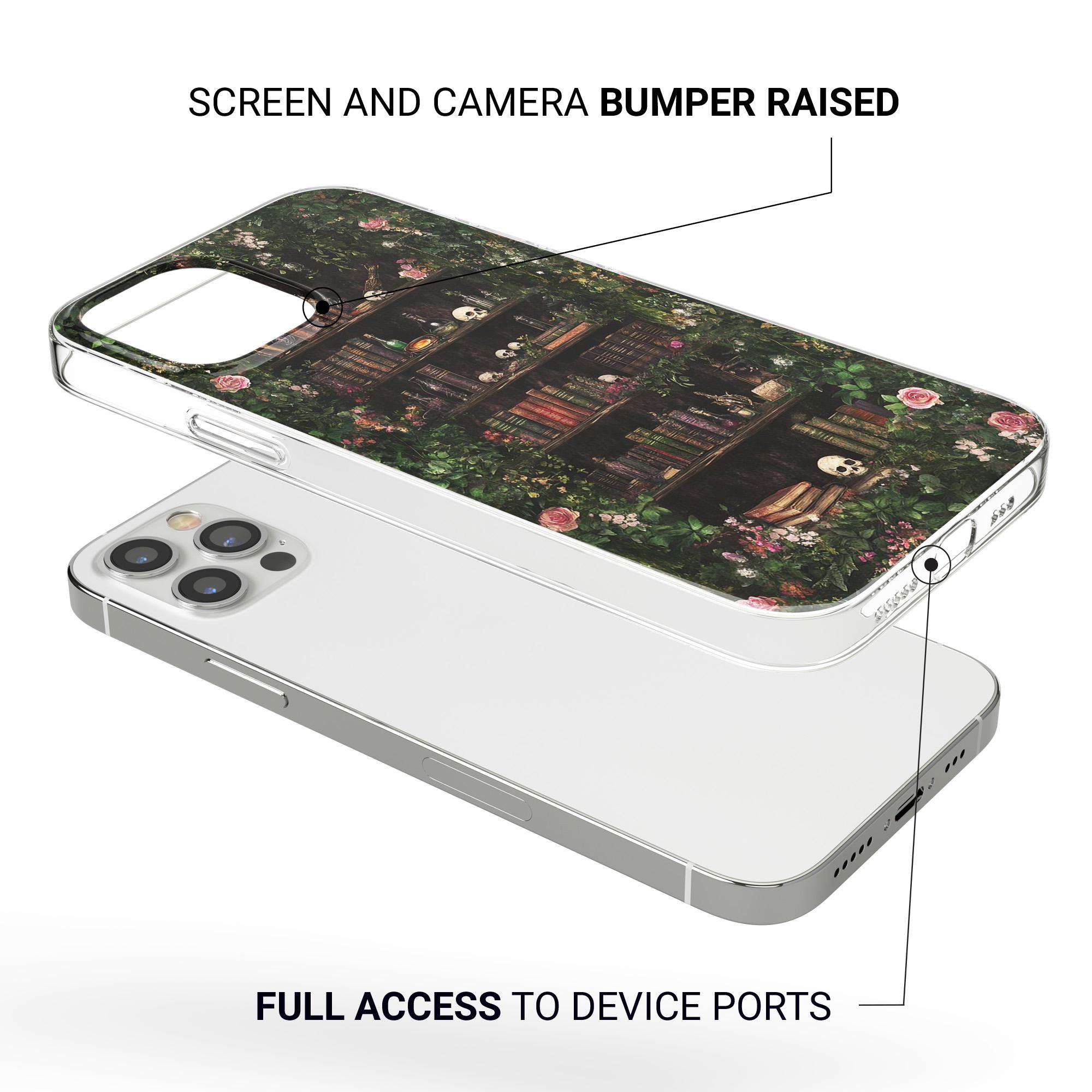 Bookshelf Phone Case Library Art Wooden Furniture Cover for iPhone 16 ...